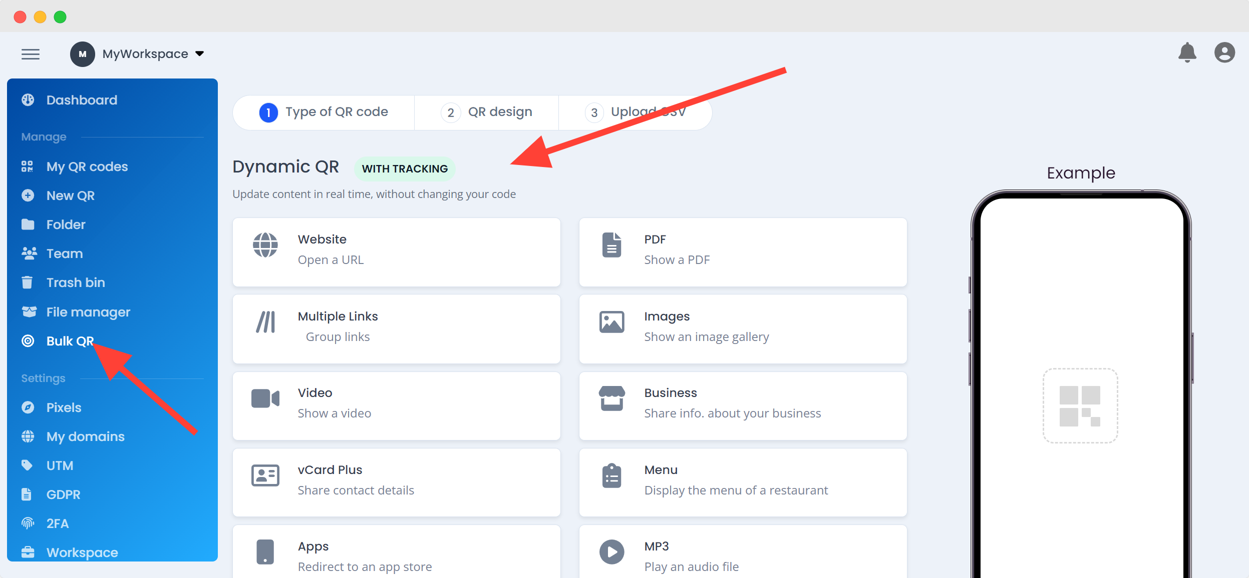 How to Create Bulk QR Codes | ElkQR